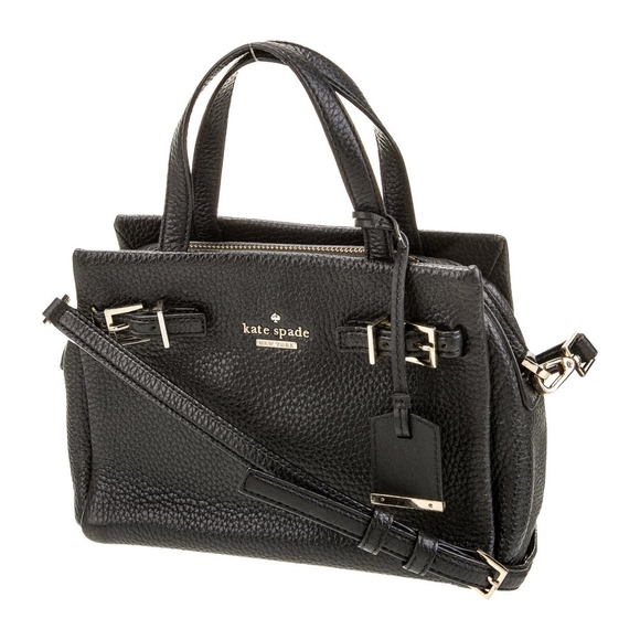 kate spade | Bags | Kate Spade Black Leather Handbag | Poshmark